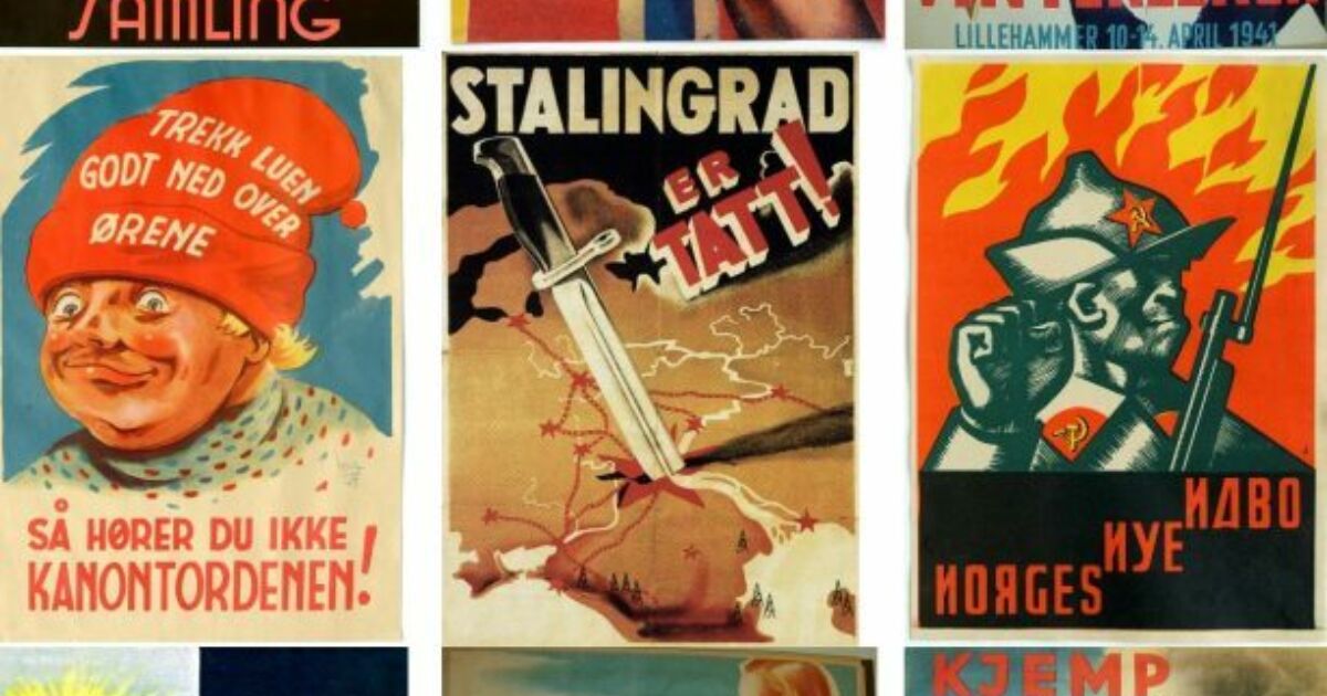 PROPAGANDA: Nasjonal Samling's propaganda posters from 1933 to 1945 ...